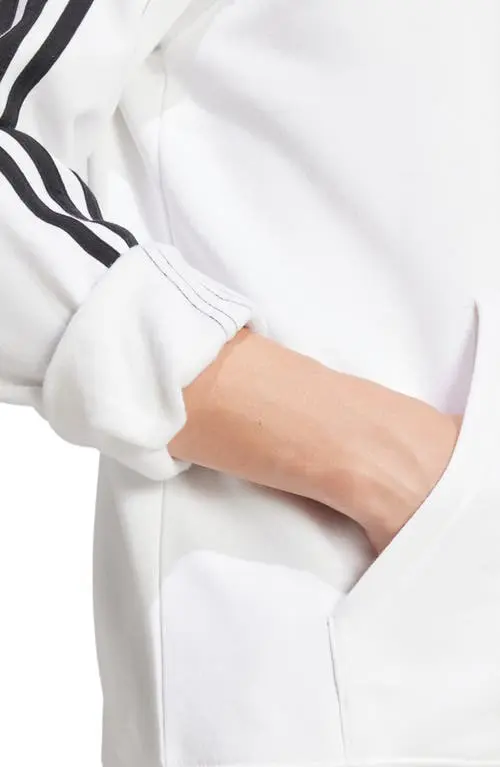 Adidas Adicolor 3-stripes Trefoil Logo Fleece Hoodie