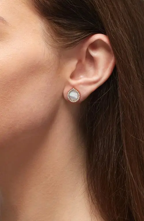REPOSSI Antifer Pavè Diamond Stud Earrings