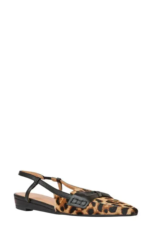 Andre Assous Blake Slingback Wedge - Leopard