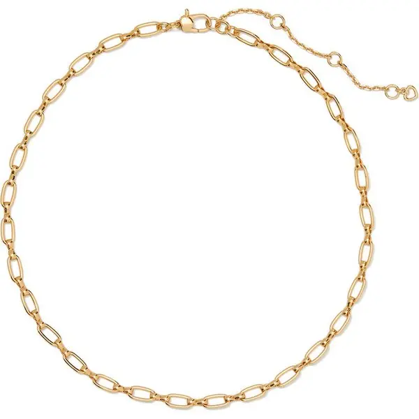 Kate Spade New York Charm Chain Necklace - Gold.