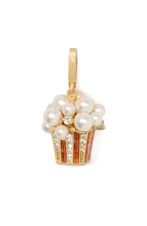 Kate Spade New York Faux Pearl Popcorn Charm - Red Multi