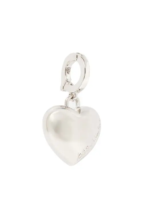 Kate Spade New York Heart Charm - Silver