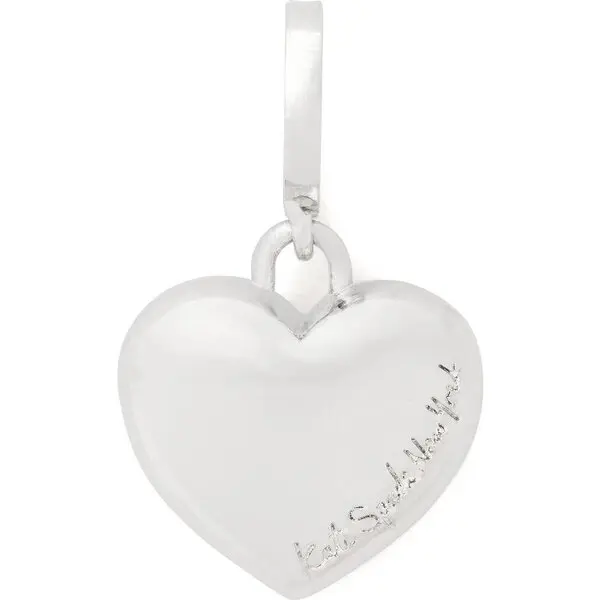 Kate Spade New York Heart Charm - Silver