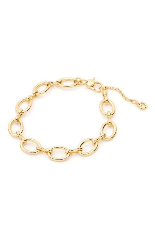 Kate Spade New York Charm Chain Bracelet - Gold.