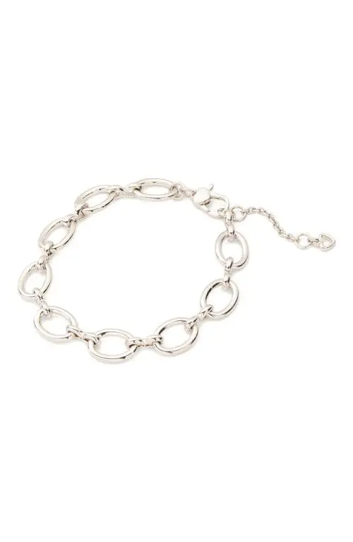 Kate Spade New York Charm Chain Bracelet - Silver