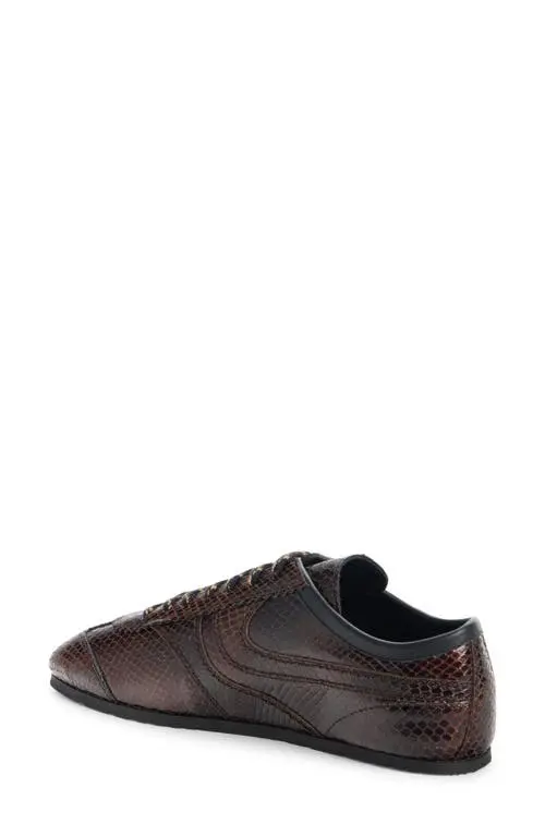 Dries Van Noten Lizard Embossed Sneakers
