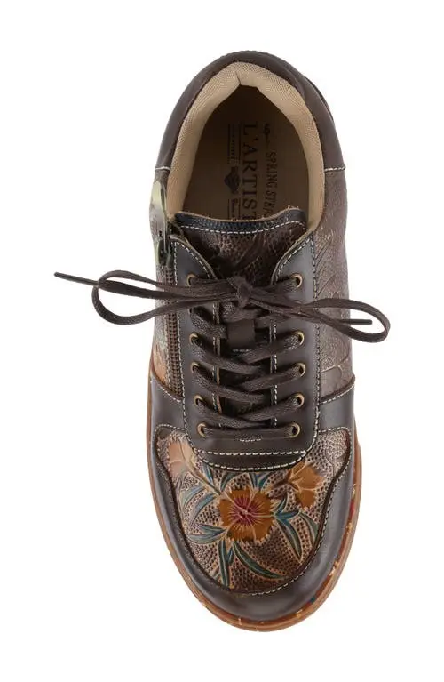 SPRING STEP SHOES Sincerity Sneaker - Brown Multi