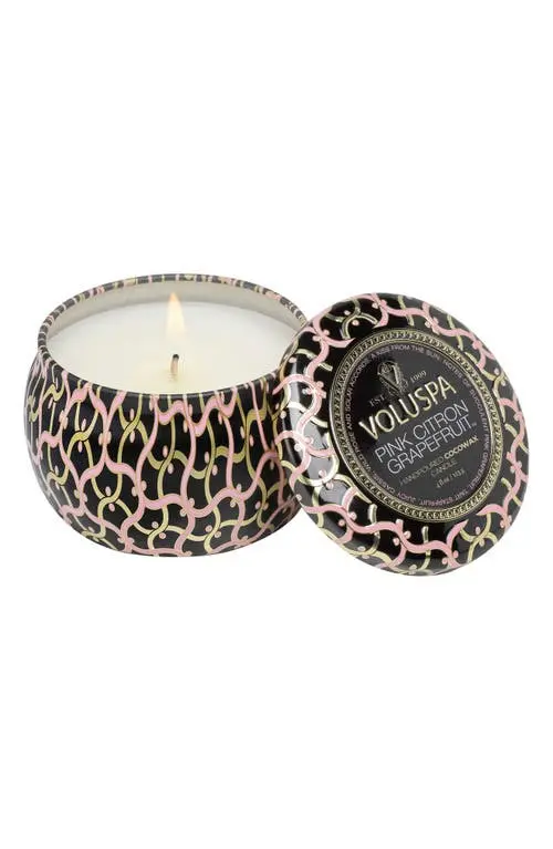 Voluspa Grapefruit Mini Tin Candle