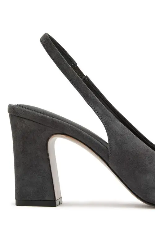 REISS Lorena Slingback Pumps - Grey