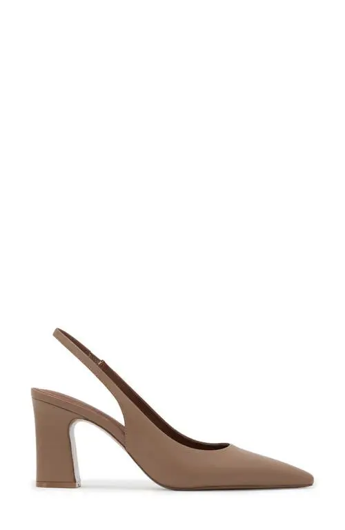 REISS Lorena Slingback Pumps - Taupe