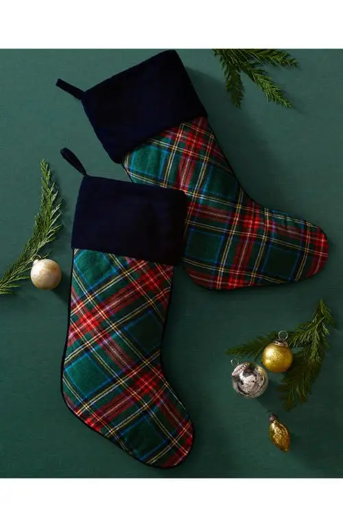 PETITE PLUME Kensington Tartan Stocking