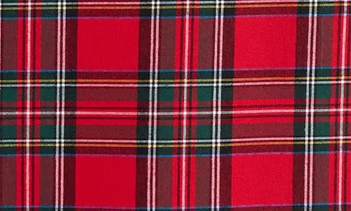 PETITE PLUME Imperial Tartan Plaid Tablecloth