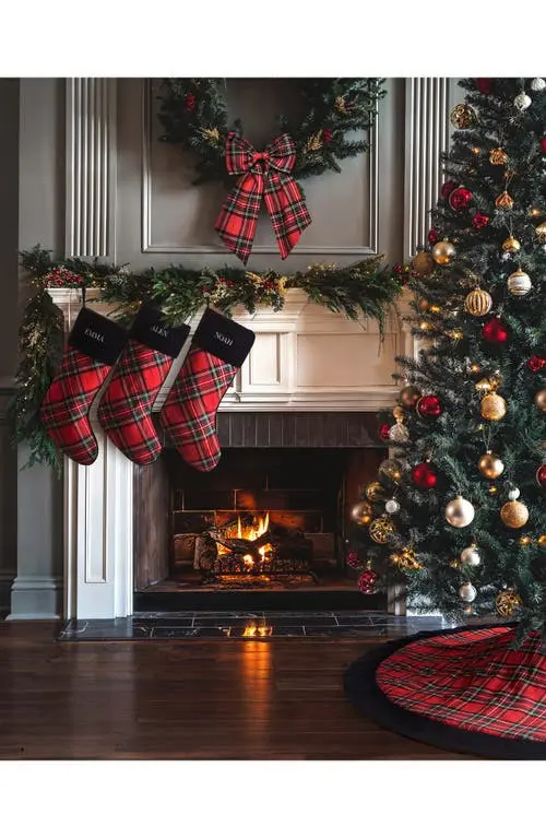 PETITE PLUME Imperial Tartan Stocking