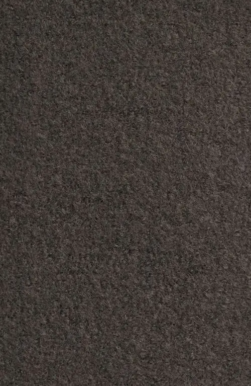 HISO Double-breasted Boiled Wool Coat