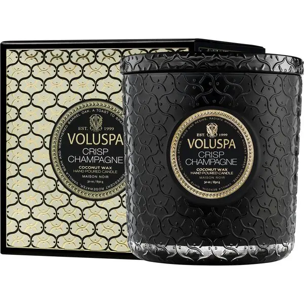Voluspa Crisp Champagne Boxed Luxe Candle - No Color