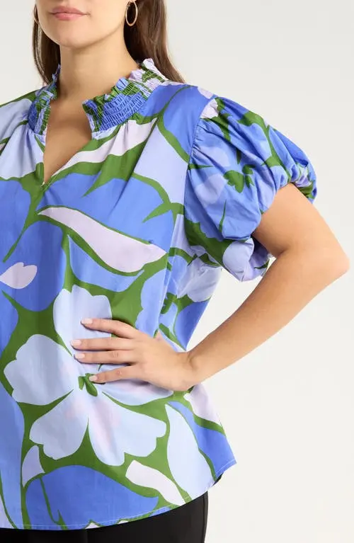 SUGARLIPS Dayana Floral Print Top