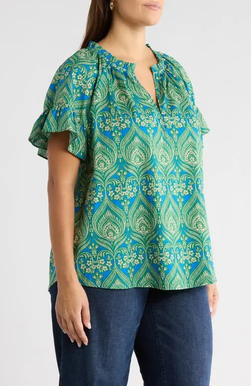 SUGARLIPS Nyra Printed Top