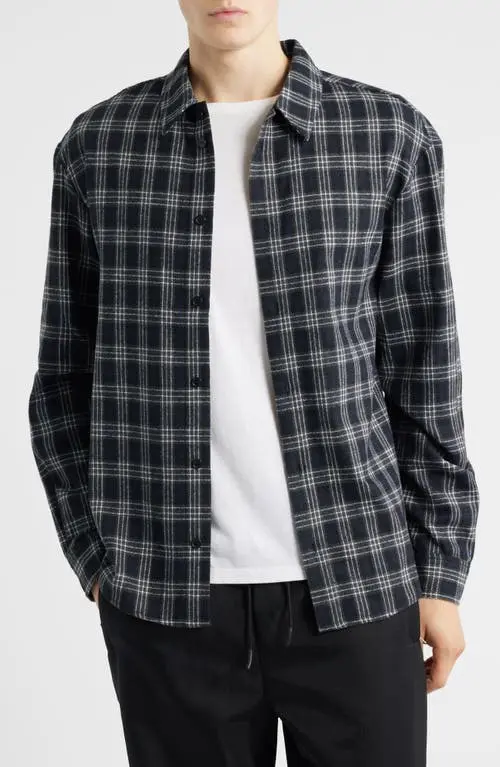KROST Regular Fit Plaid Flannel Button-up Shirt