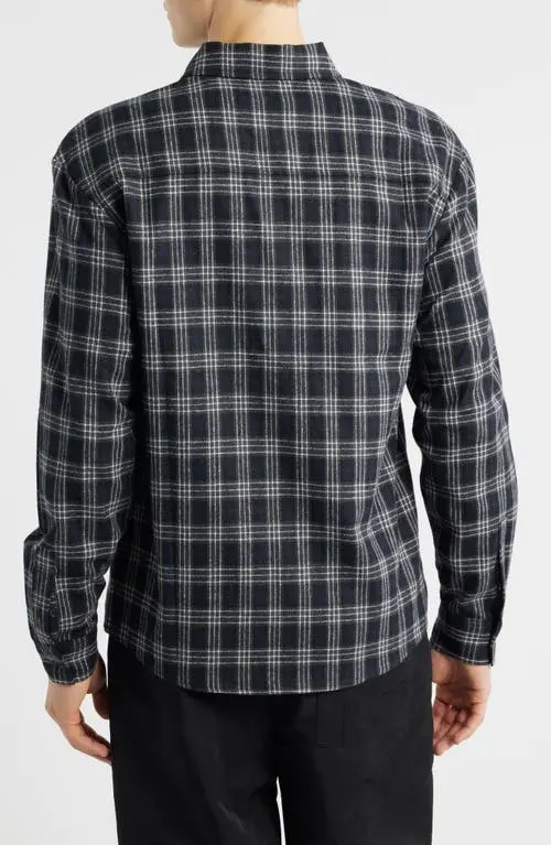 KROST Regular Fit Plaid Flannel Button-up Shirt