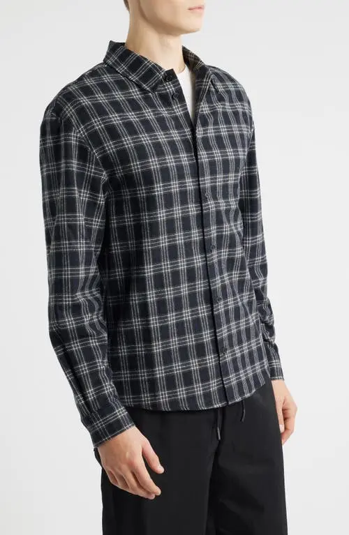 KROST Regular Fit Plaid Flannel Button-up Shirt