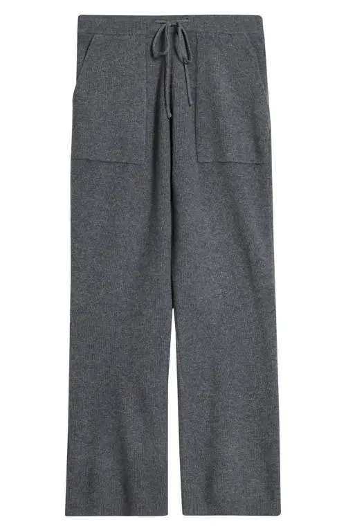 KROST Wide Leg Knit Wool Drawstring Pants