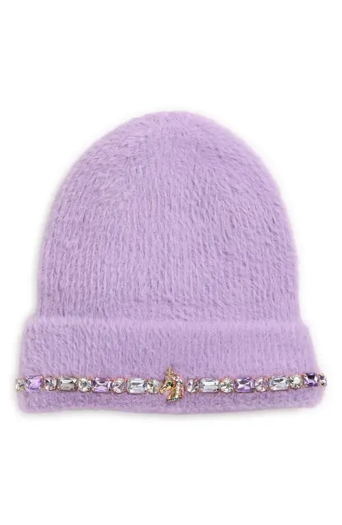 Super Smalls Faux-jeweled Beanie - Purple