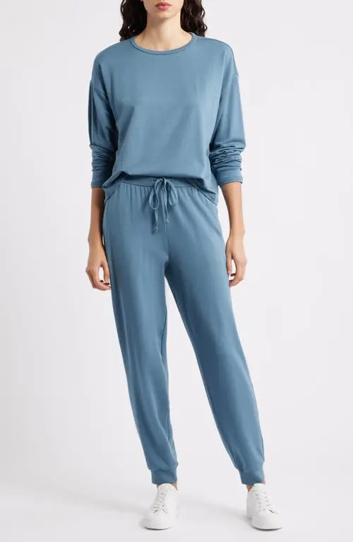 Eileen Fisher Terry Ankle Track Pants