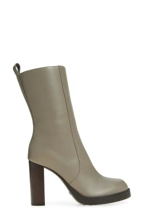 TOD'S Tube Block Heel Bootie