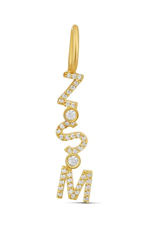 SHYMI Stacked Initials Pendant Necklace - Gold