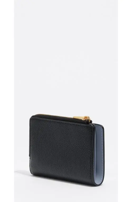 Bimba Y Lola Rigid Leather Wallet - Black