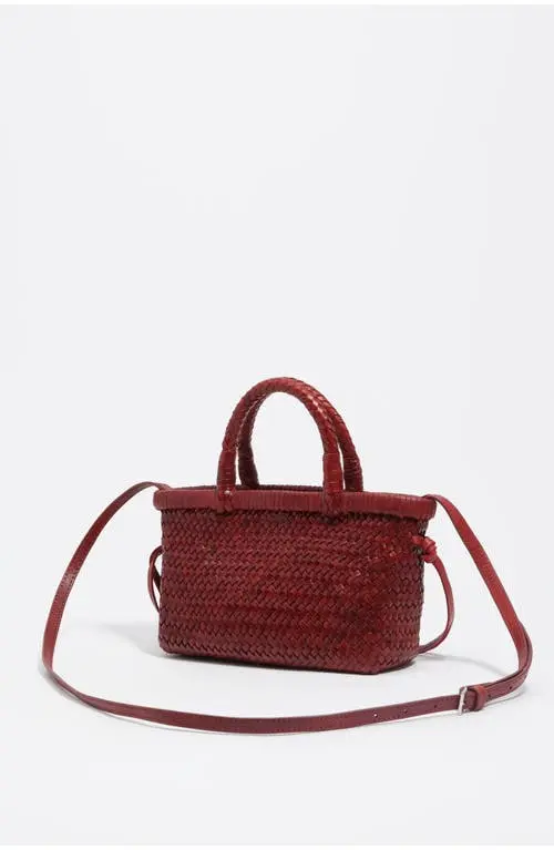 Bimba Y Lola Leather Handbag - Dark Red