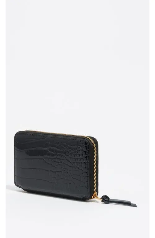 Bimba Y Lola Textured Wallet - Black