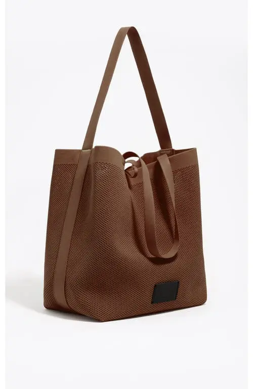 Bimba Y Lola Large Flyknit Shopper Bag - Brown