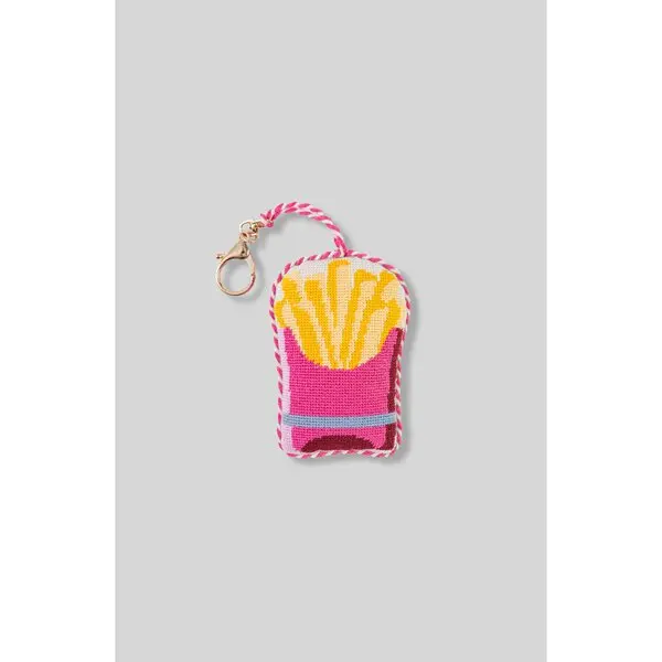 FURBISH Needlepoint Bag Charm - French Fries