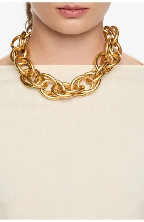 Bimba Y Lola Three-tone Chain Necklace