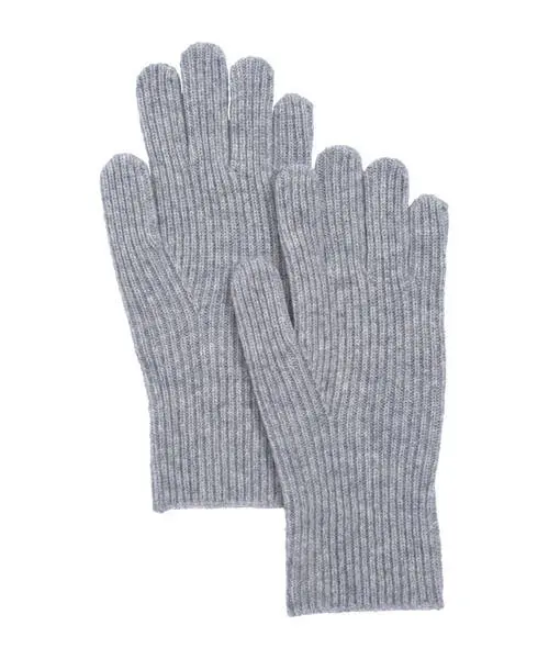 Echo Ribbed Knitted Gloves