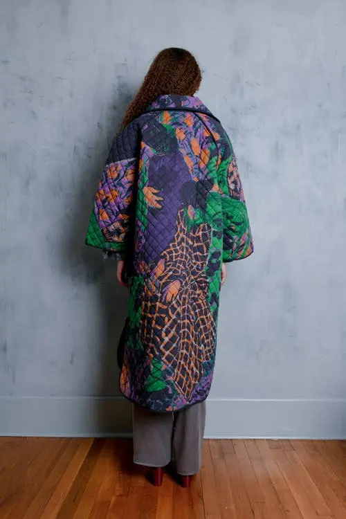 UNTITLED IN MOTION Tatum Sculptural Quilted Jacket