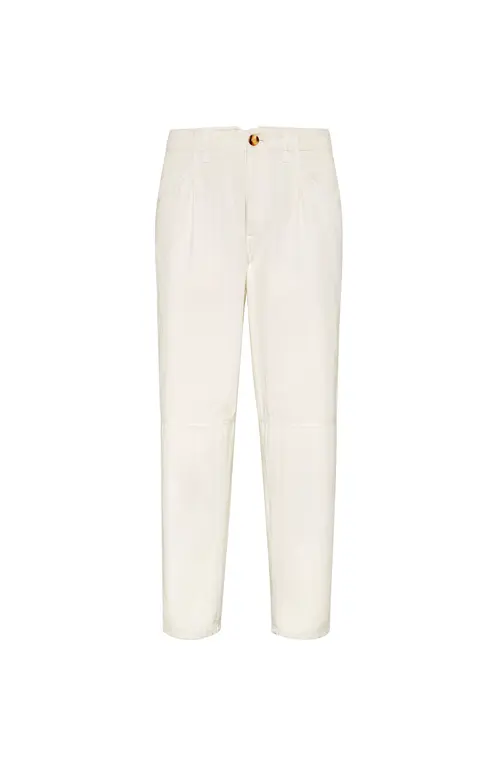 Brunello Cucinelli Chevron Trousers