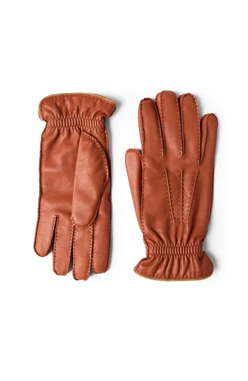 Brunello Cucinelli Nappa Leather Gloves - Brown