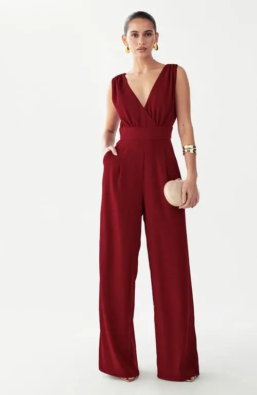 BWLDR Parker Jumpsuit - Chilli Pepper