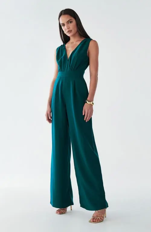BWLDR Parker Jumpsuit - Emerald