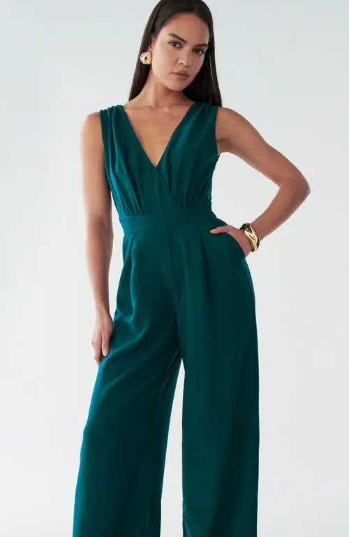 BWLDR Parker Jumpsuit - Emerald