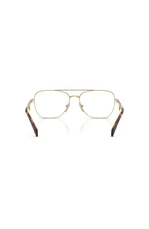 Prada 57mm Pilot Optical Glasses