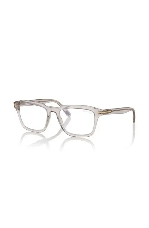 TOM FORD 54mm Rectangle Eyeglasses - Grey