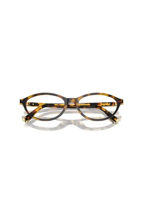 Miu Miu 55mm Oval Optical Glasses
