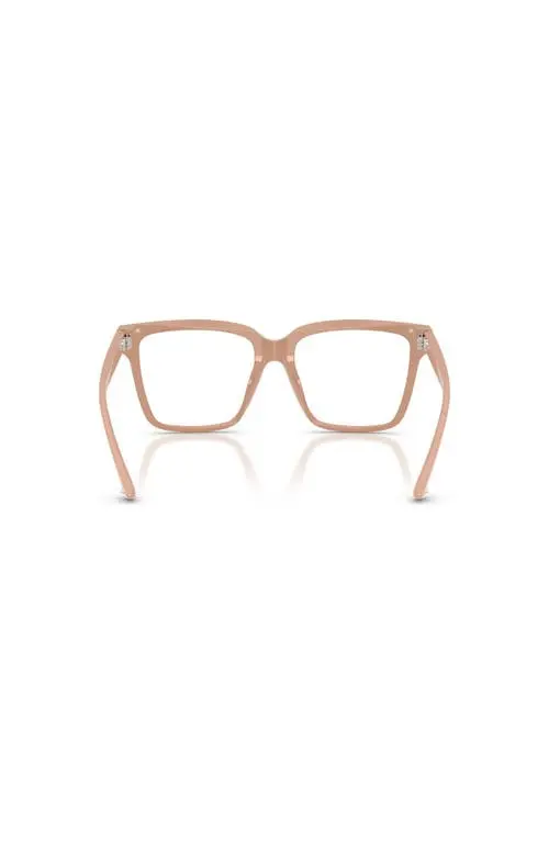 JIMMY CHOO 52mm Square Eyeglasses - Pink