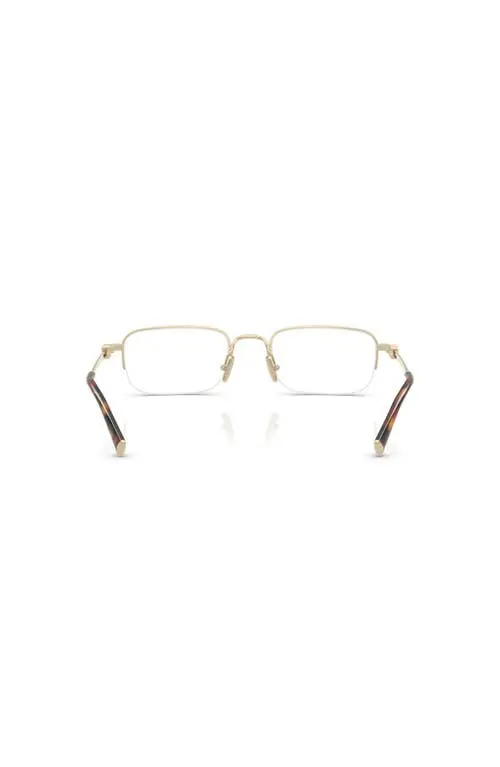 Miu Miu 53mm Rectangle Optical Glasses