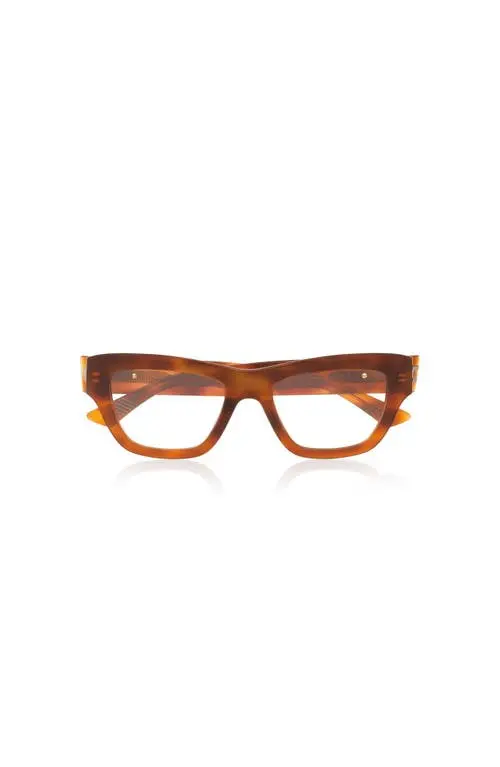 Bottega Veneta 51mm Rectangle Optical Glasses