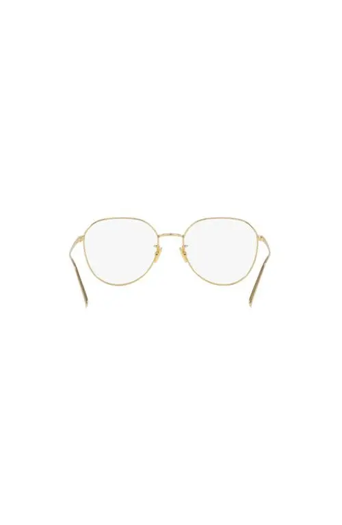 Saint Laurent 53mm Round Eyeglasses