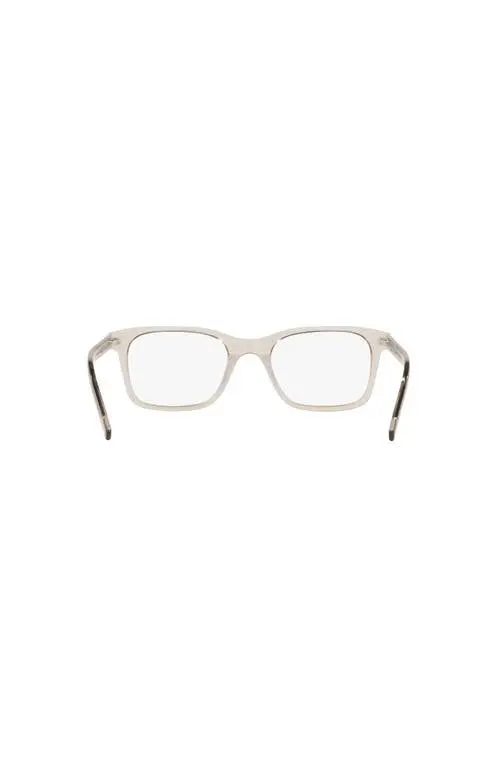 Saint Laurent 51mm Rectangle Optical Glasses - Brown